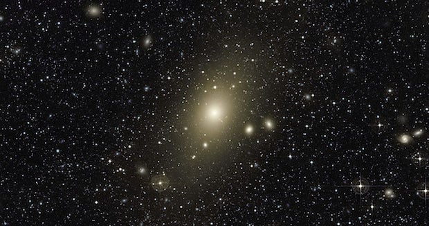 Monster galaxy swallowed another, smaller galaxy - CBS News