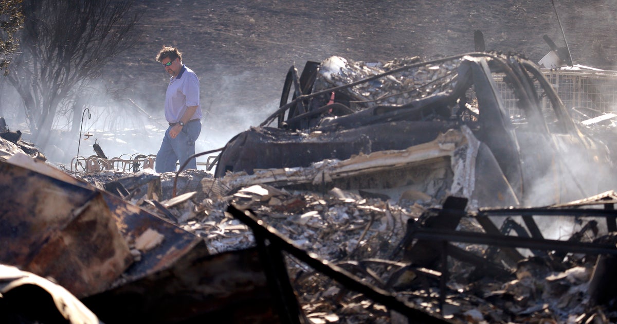 Massive wildfires rip through Washington State - CBS News