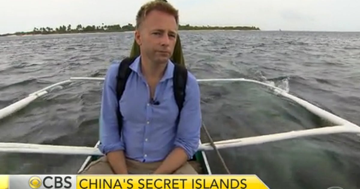 Seth Doane goes to Pag-Asa in South China Sea to witness Chinese ...