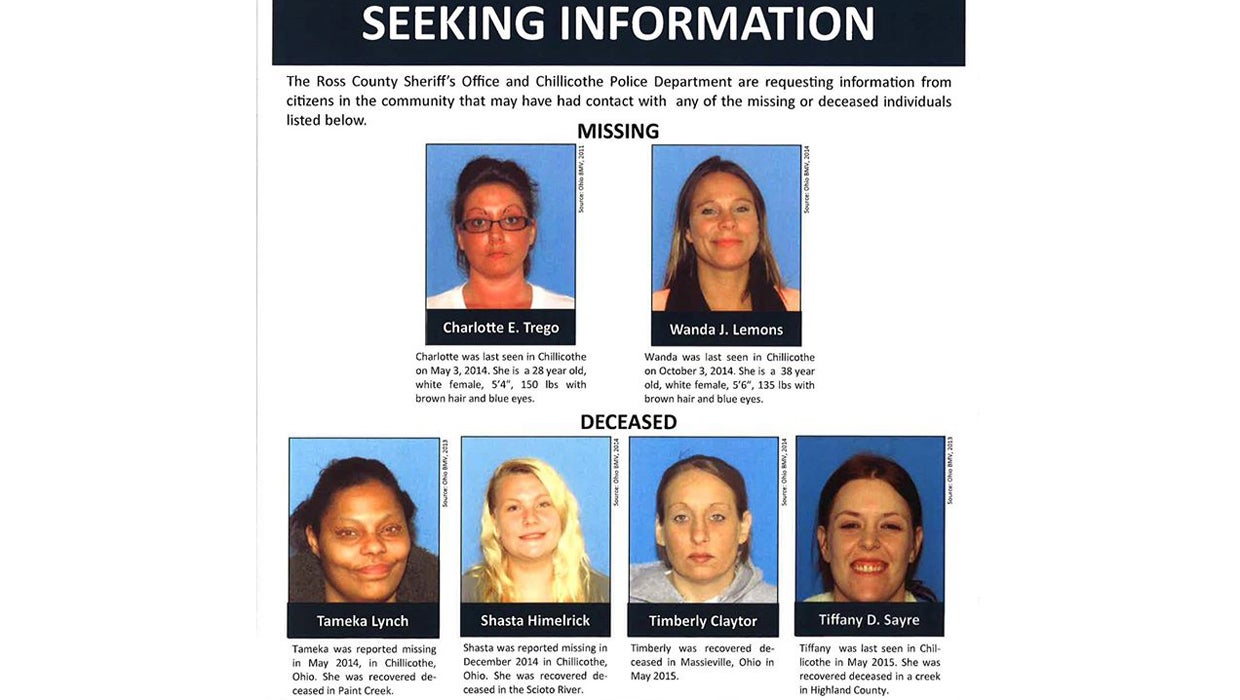 Slain serial killing suspect Neal Falls linked to missing Chillicothe ...