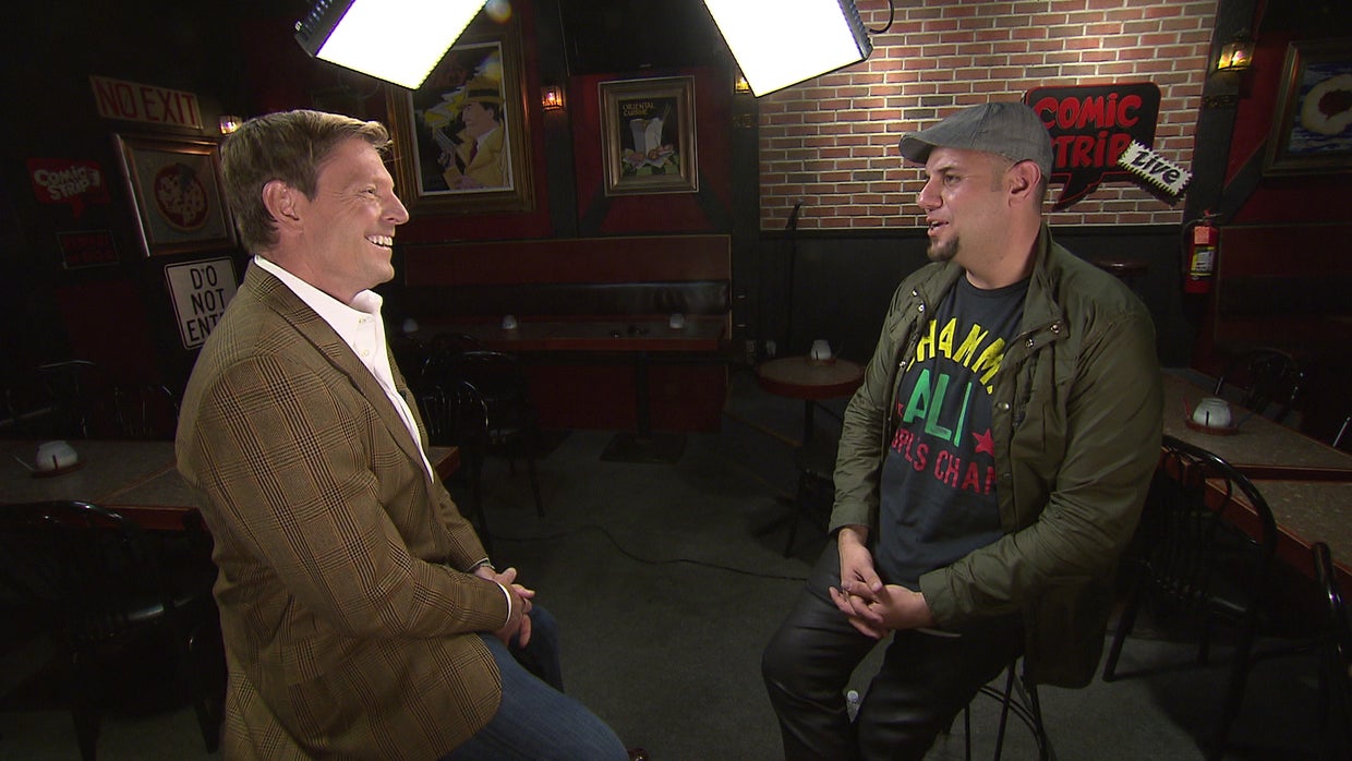 Arab-American comedian breaks down stereotypes - CBS News