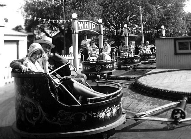 Early photos of amusement parks