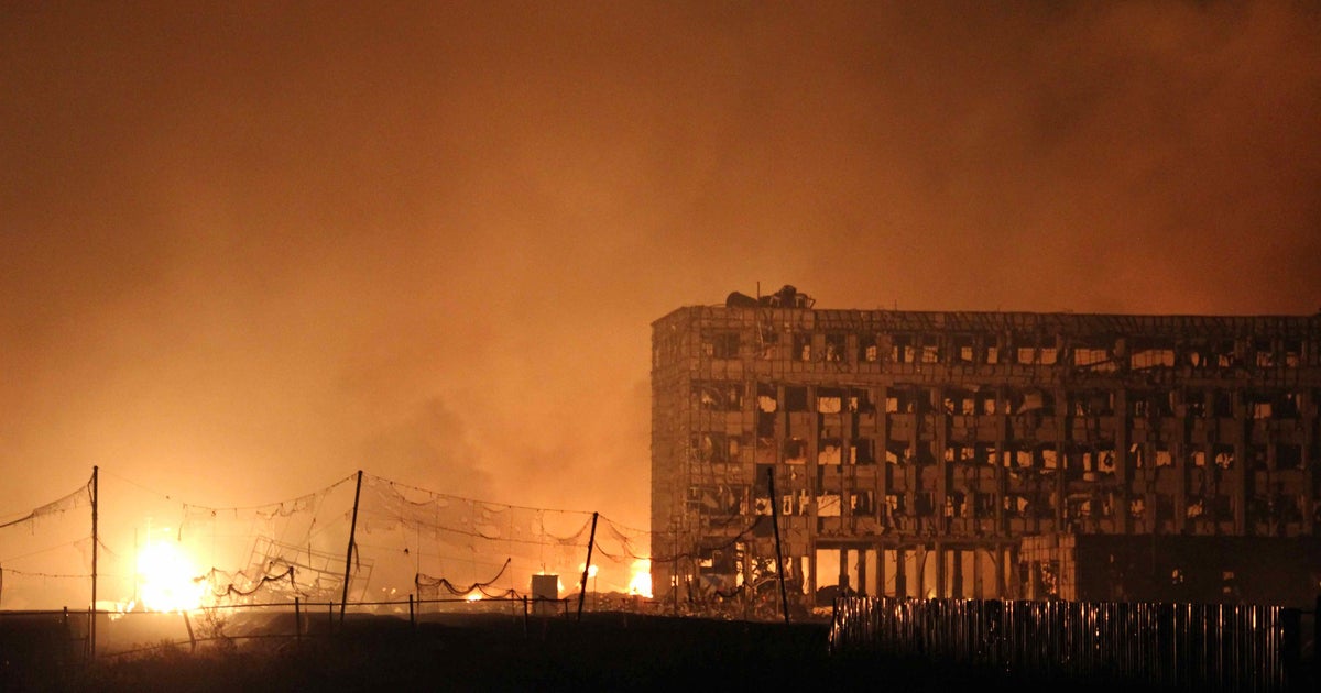 Death toll from Tianjin, China blasts leaps - CBS News