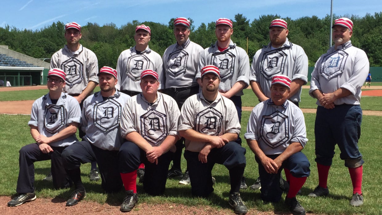 Vintage baseball teams recreate America's pastime - CBS News