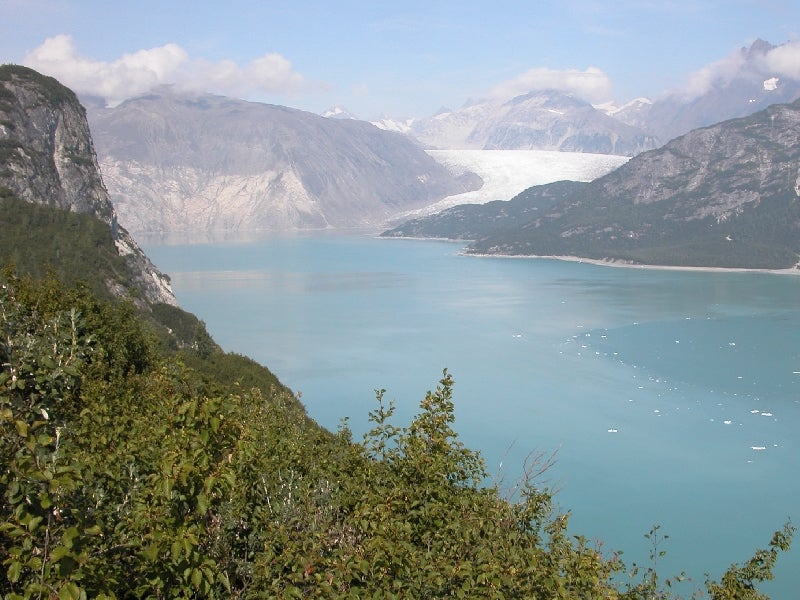 Melting glaciers of Alaska