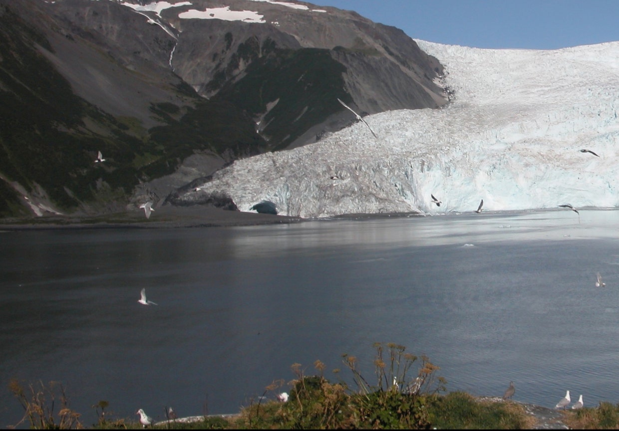 Melting glaciers of Alaska