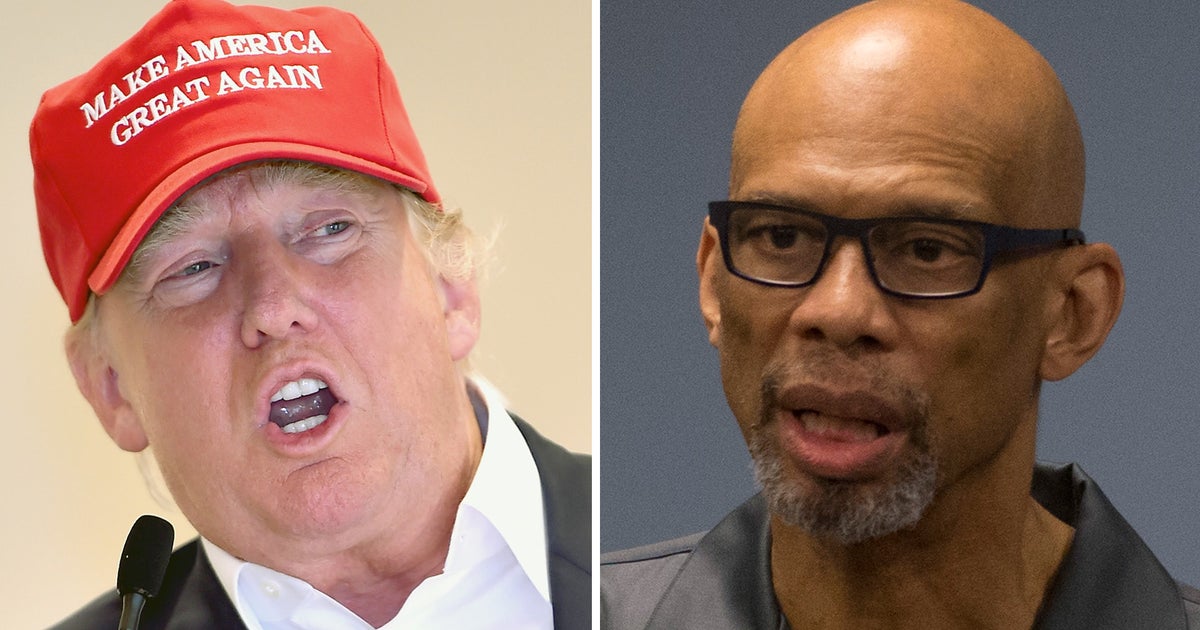Kareem Abdul Jabbar And Donald Trump Trade Barbs Cbs News 3990