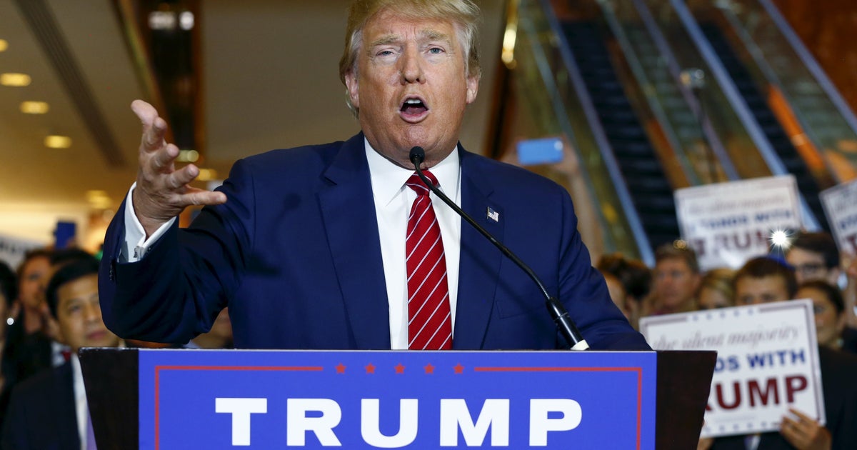 What's this? Trump blasts CEO pay, "hedge fund guys" - CBS News