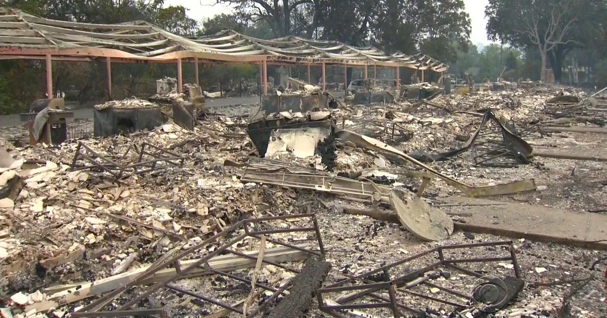 Historic wildfires rip through California - CBS News