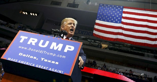 Donald Trump: U.S. "a dumping ground for the rest of the world" - CBS News