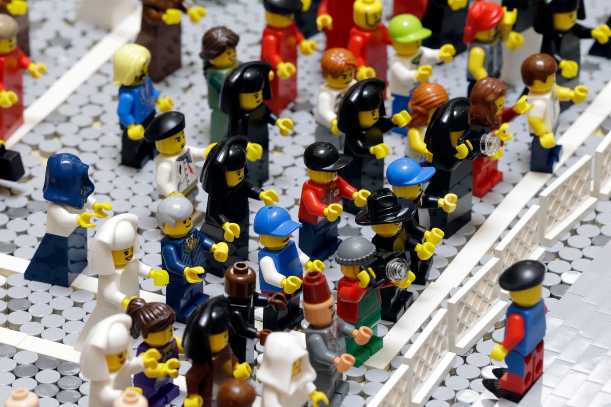 Priest uses Legos to build Vatican replica
