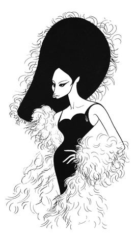 The caricatures of Al Hirschfeld