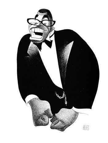The caricatures of Al Hirschfeld