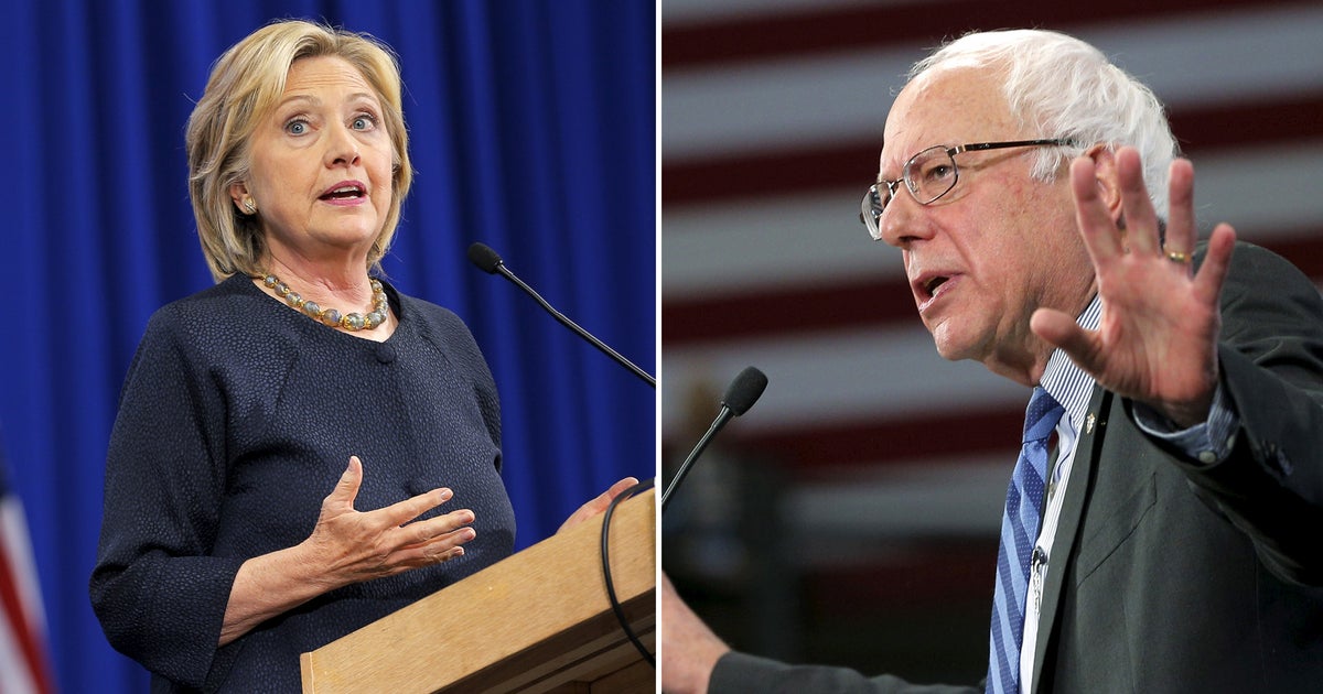 Poll: Bernie Sanders edges Hillary Clinton in IA, leads big in NH - CBS ...