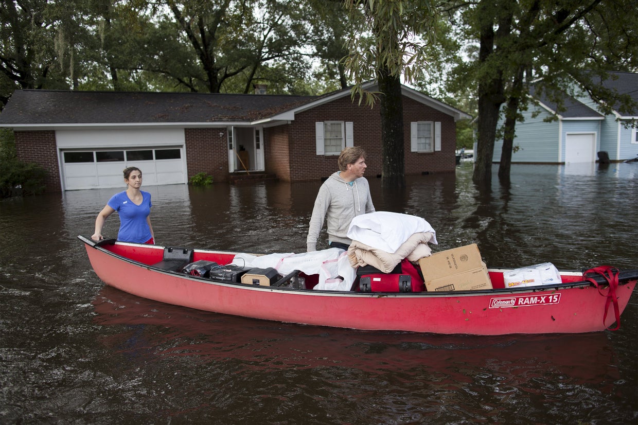 "Thousand year" flooding in South Carolina