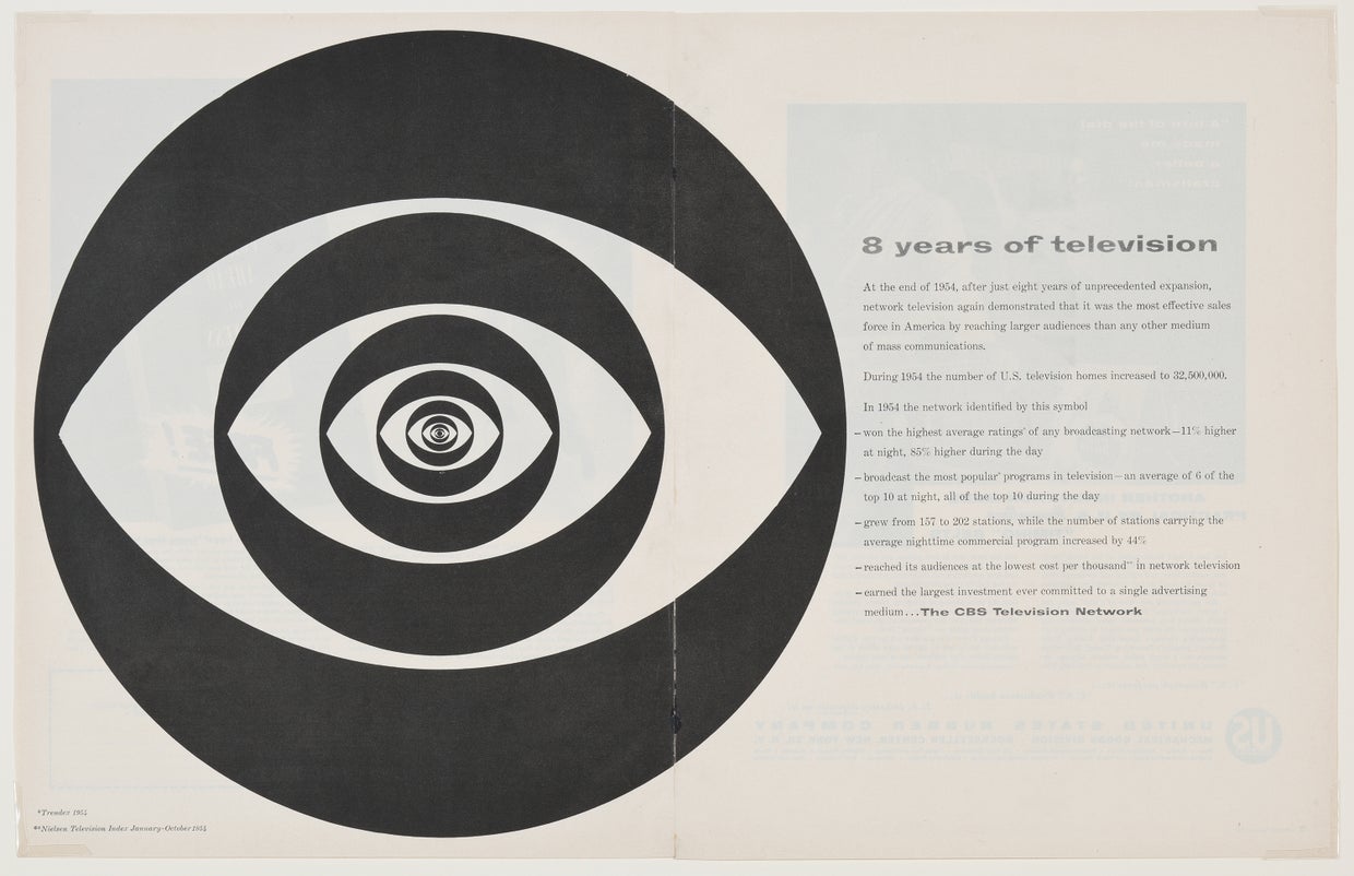A look back at the CBS Eye and its influences