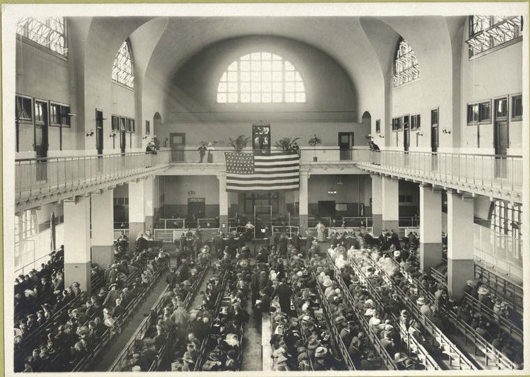 Ellis Island immigrant portraits circa 1900