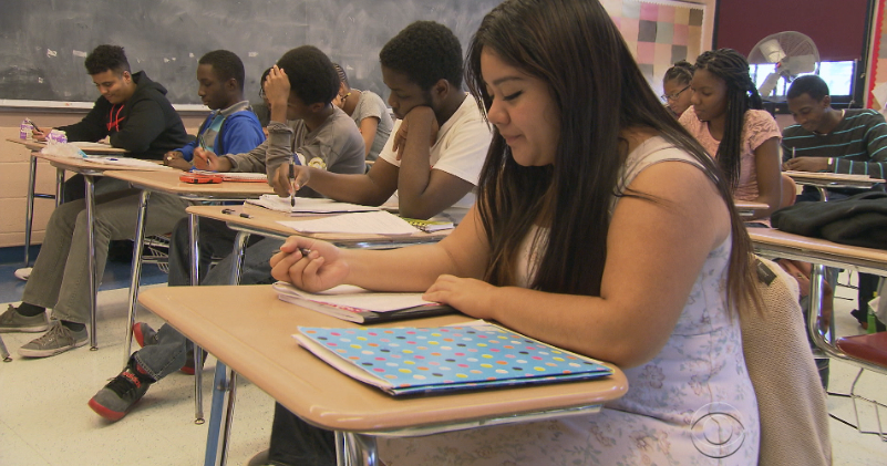 P-TECH high school turns failing students into college grads - CBS News