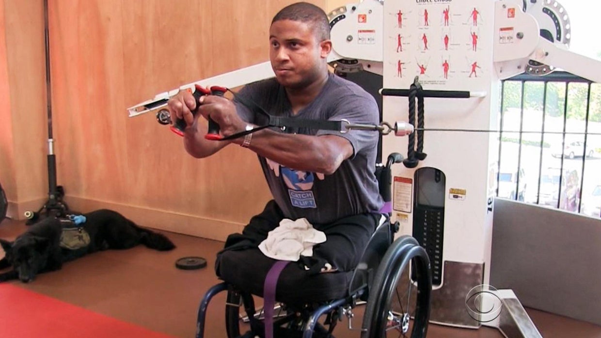 Vets hit the gym to heal their bodies and spirits - CBS News