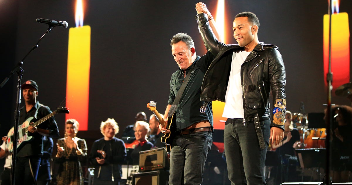 Bruce Springsteen, John Legend lead all-star concert - CBS News