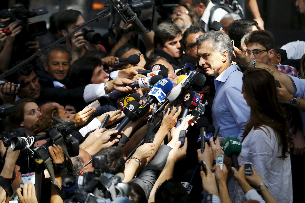 Argentine opposition wins historic presidential election - CBS News