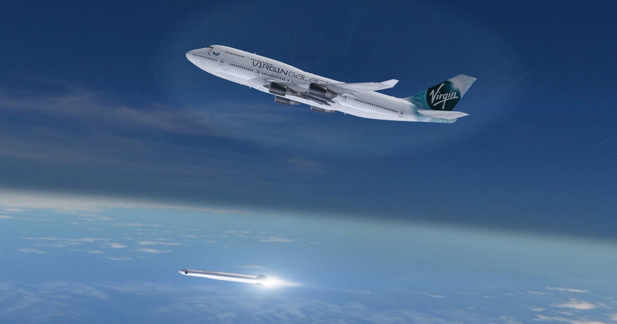 Virgin Galactic plans to launch satellites from jumbo jet - CBS News