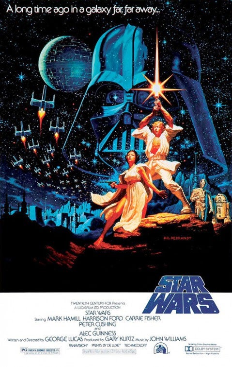 "Star Wars" art: Movie posters of a galaxy far, far away
