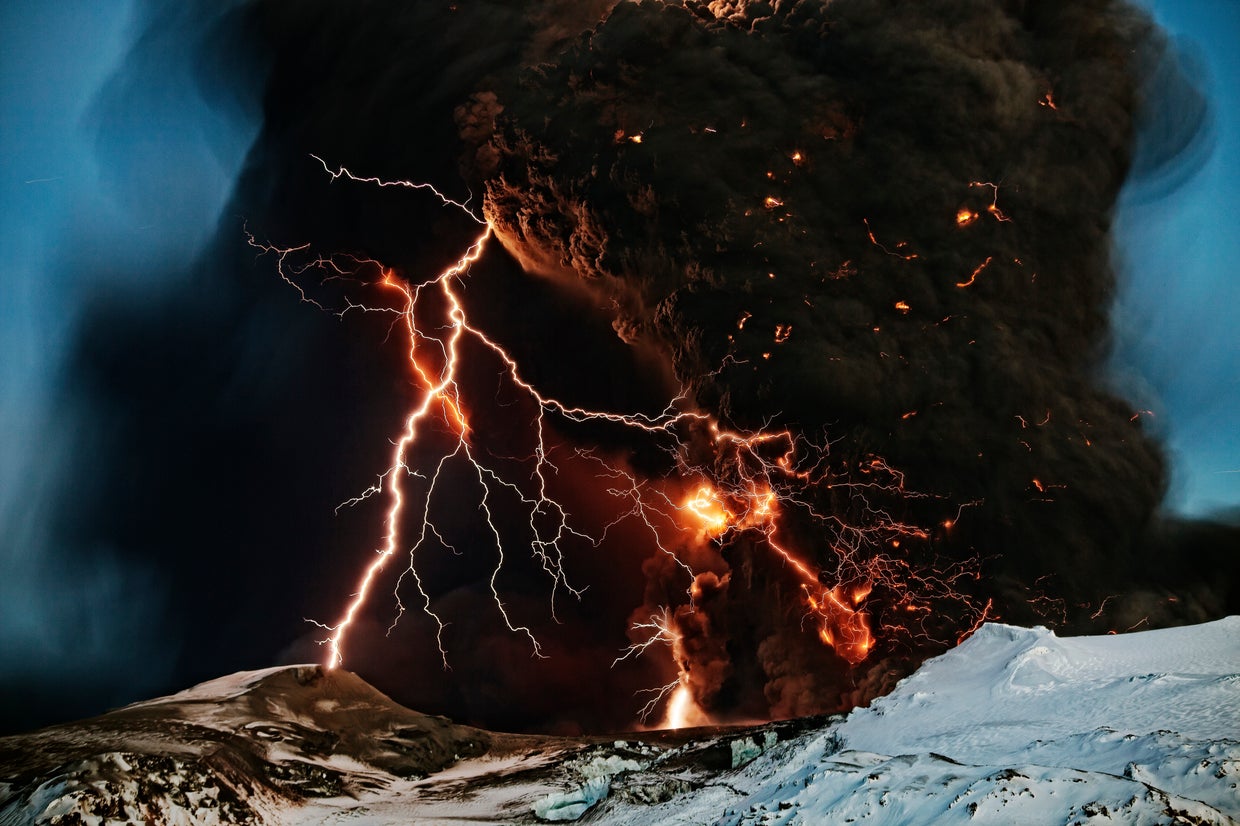 Lightning strikes