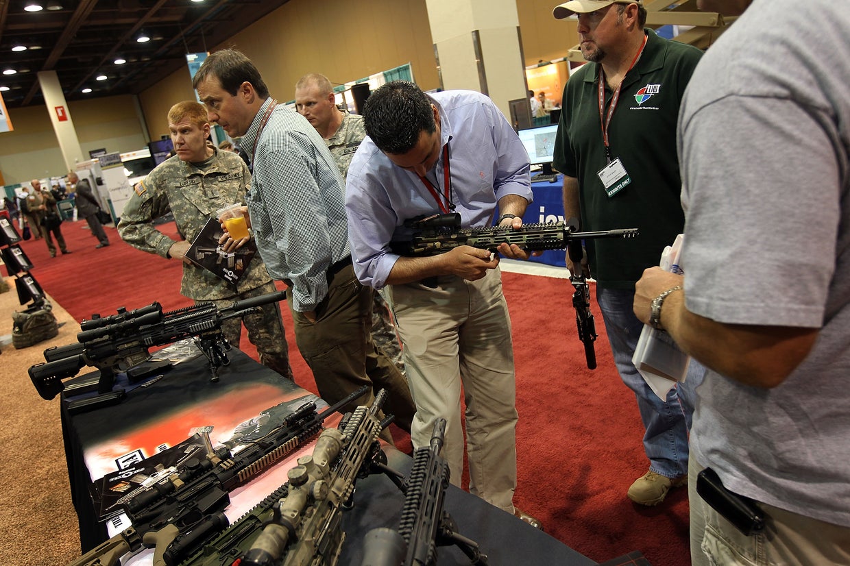 Most heavily-armed states in America