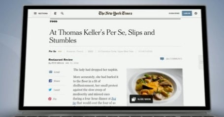 New York Times review rips fancy restaurant Per Se - CBS News