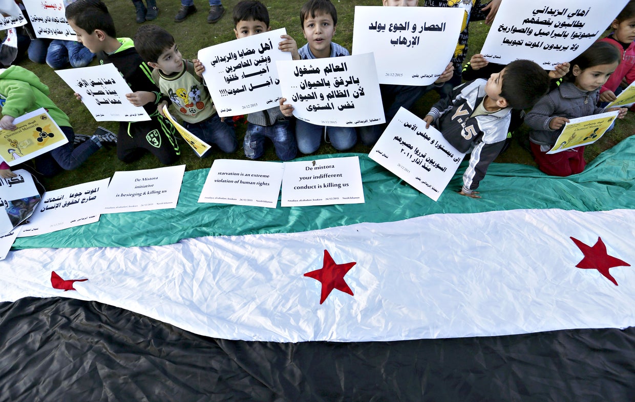 "Starvation as a weapon of war" in Syria