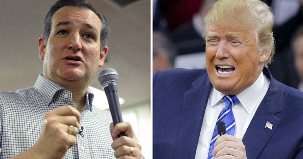 How Donald Trump and Ted Cruz differ on the issues - CBS News