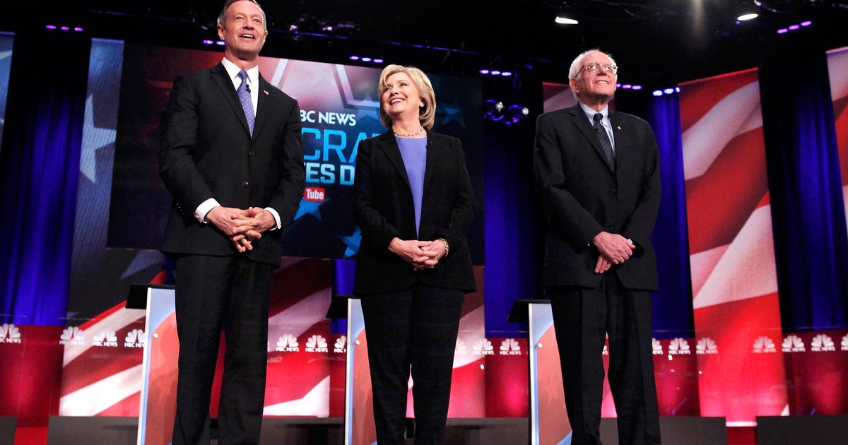 Who won Democratic debate? Online stats point one way - CBS News