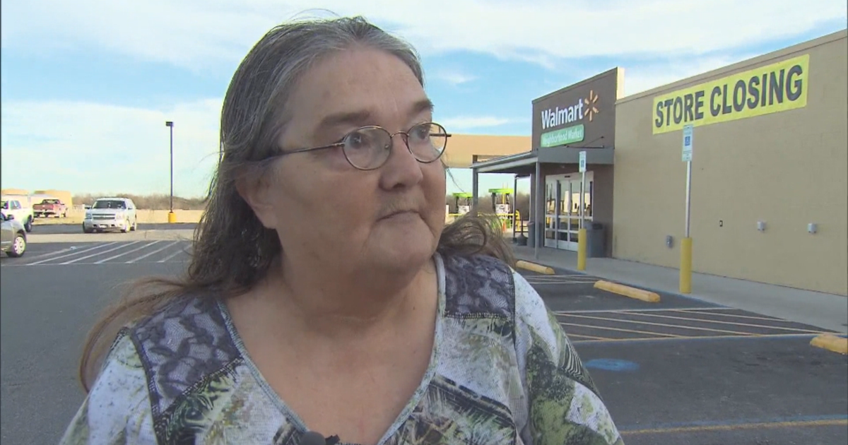 Walmart closures a "double blow" for many frustrated residents - CBS News