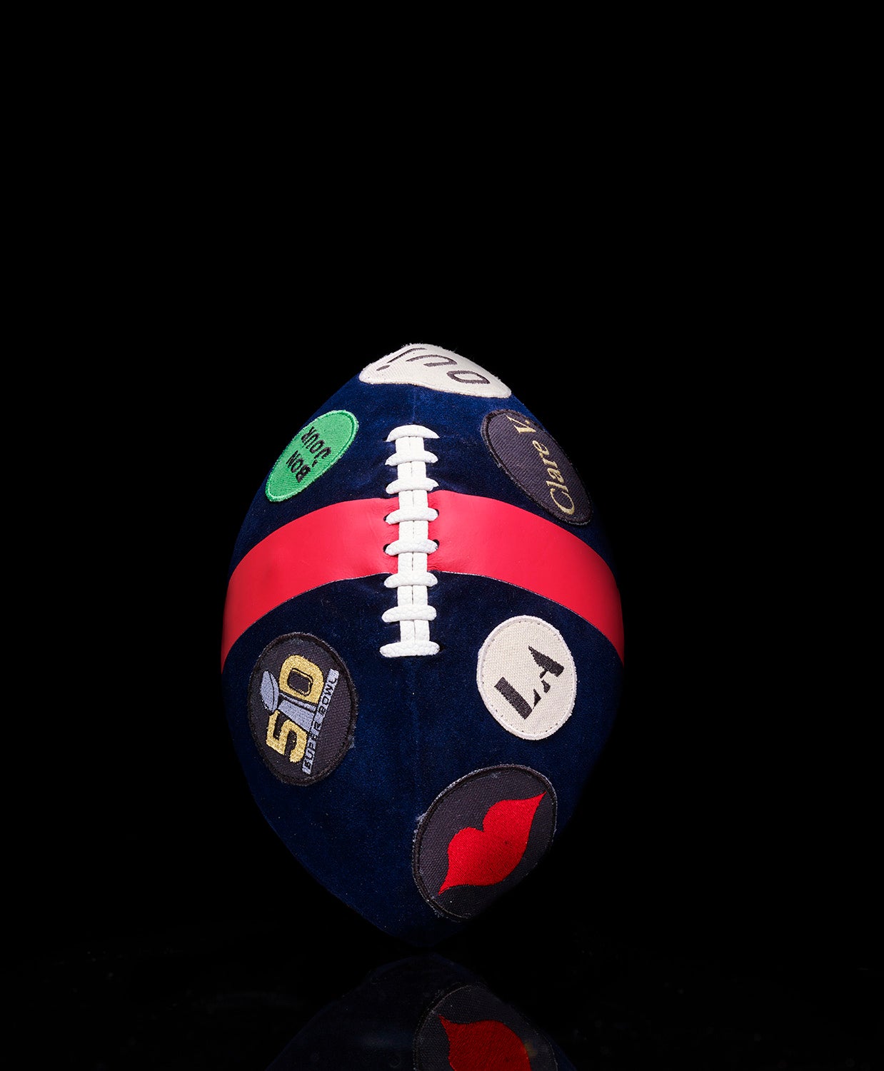 50 glam designer footballs for Super Bowl 50