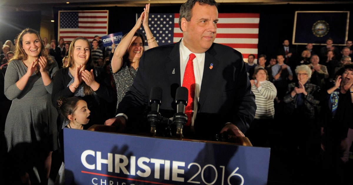 Chris Christie ends 2016 presidential campaign - CBS News