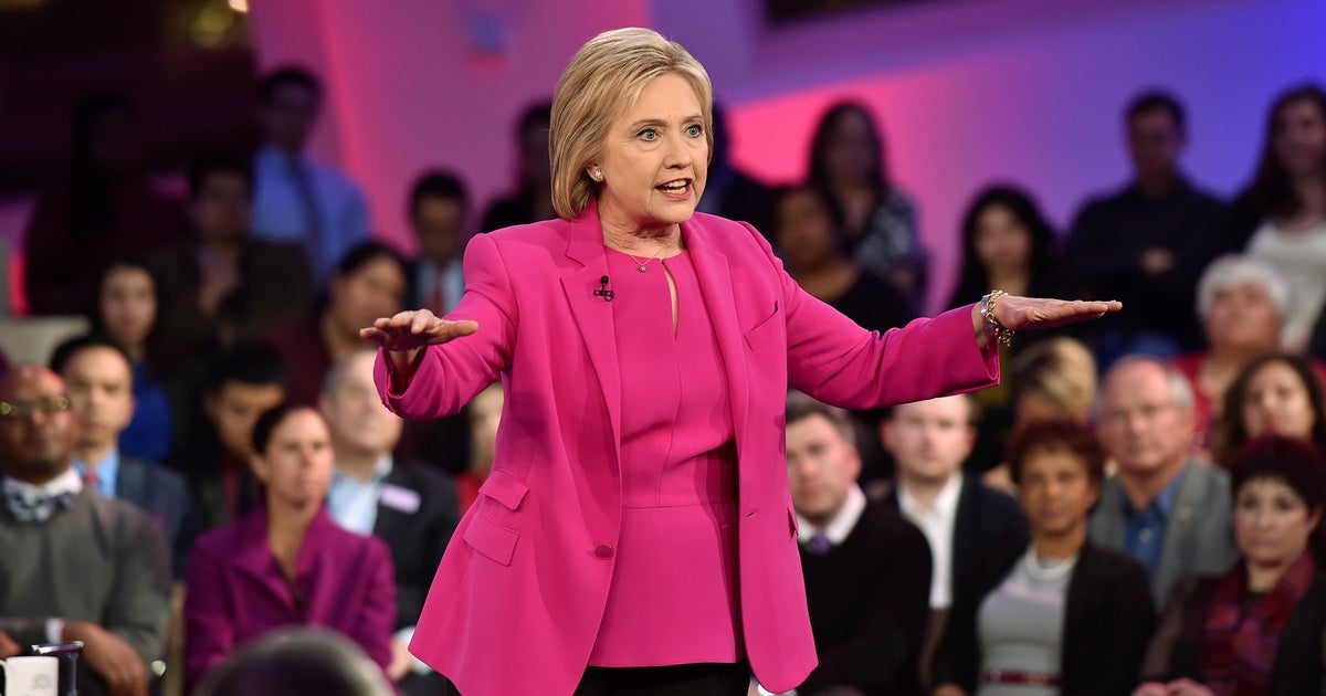 Clinton Sanders Spar Over Their Sparring Cbs News