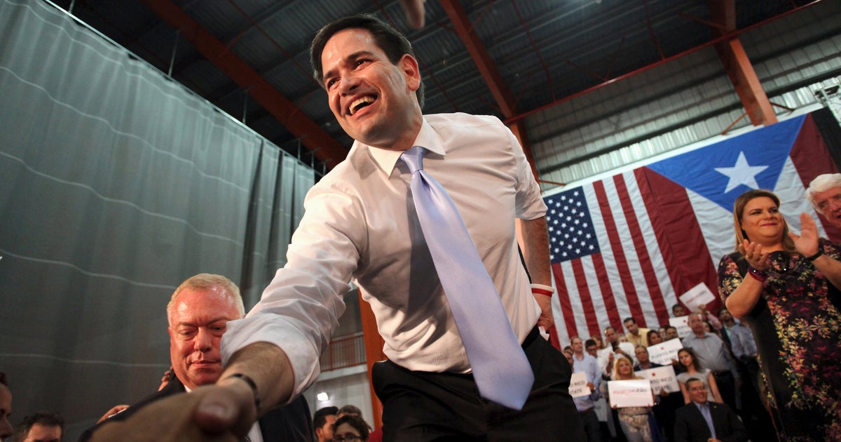 Rubio dismisses drop-out rumors in Florida - CBS News