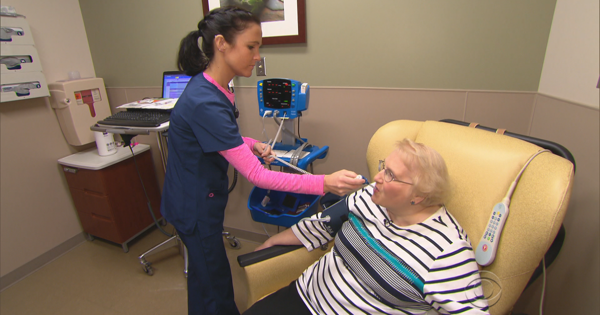 Nurse and patient switch roles nearly 30 years later - CBS News