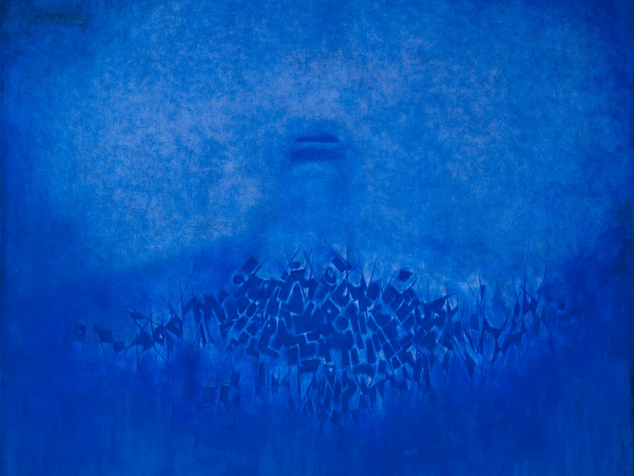 Abstract artist Norman Lewis