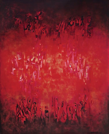Abstract artist Norman Lewis