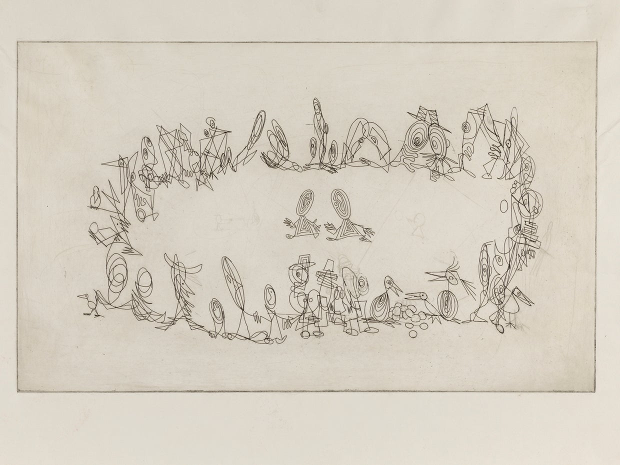 Abstract artist Norman Lewis