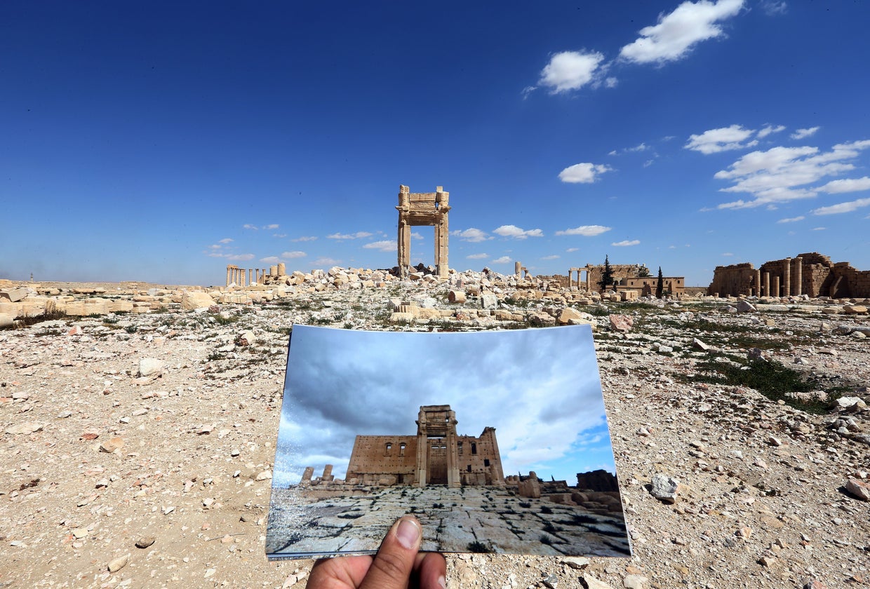 The destruction of Palmyra by ISIS