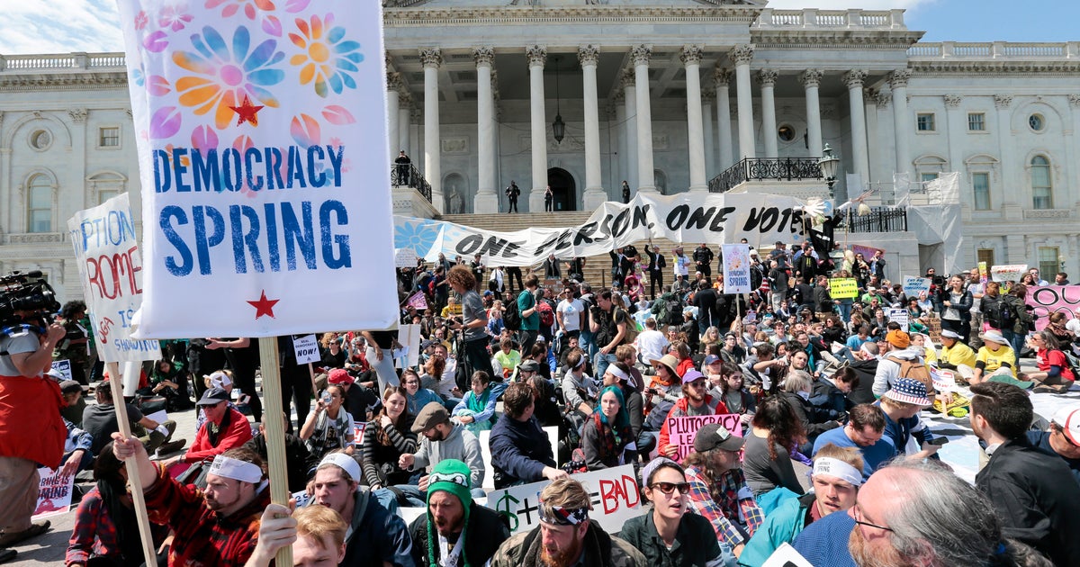 Hundreds of activists gather for second day of protests on Capitol Hill ...
