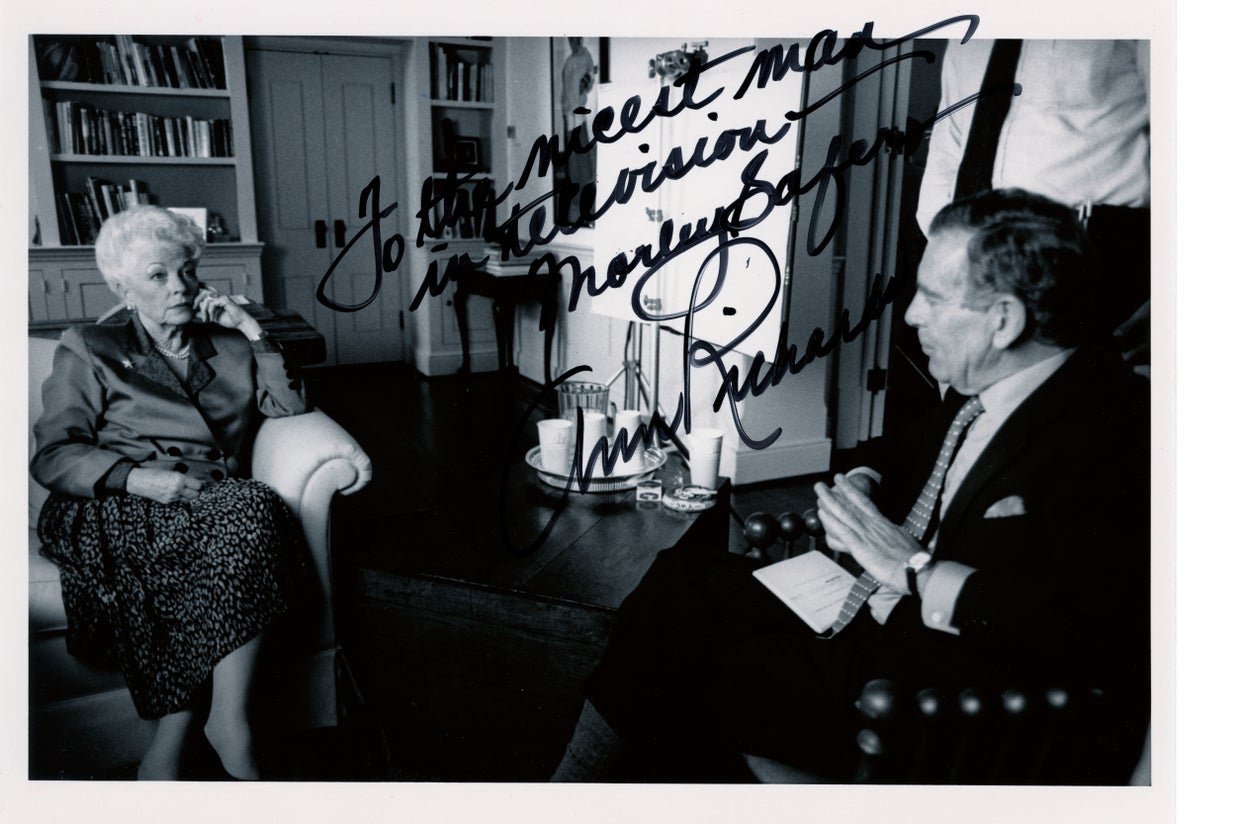 CBS News veteran and 60 Minutes' longest-serving correspondent Morley ...