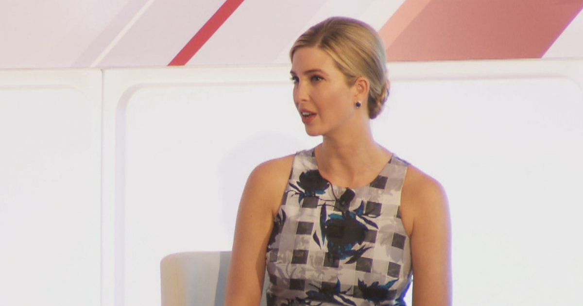 Ivanka Trump defends her father's campaign style - CBS News
