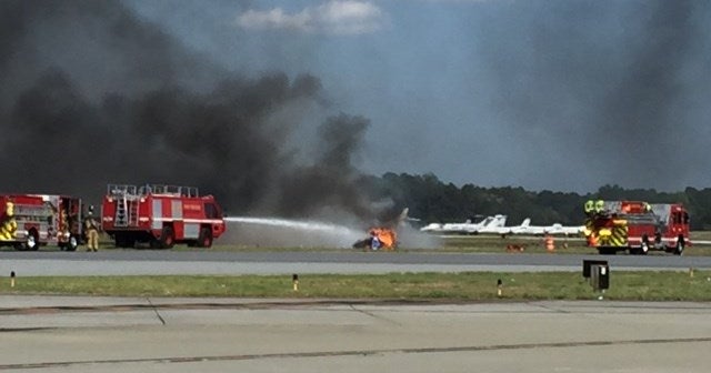 Pilot killed in crash during Georgia airshow identified - CBS News