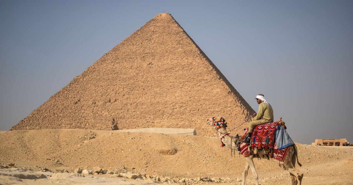Scientists working to unlock secrets beneath Egypt's pyramids - CBS News