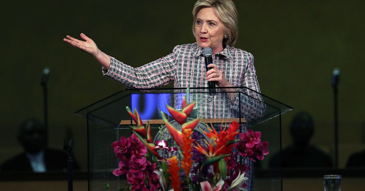 Hillary Clinton claims victory in Puerto Rico primary - CBS News