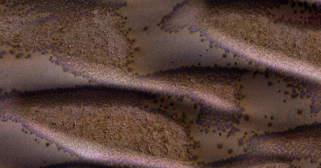 Gorgeous abstract Martian landscapes